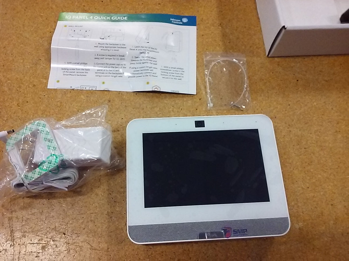 Qolsys IQ Panel 4 Security and Smart Home Platform with Improved Dual ...