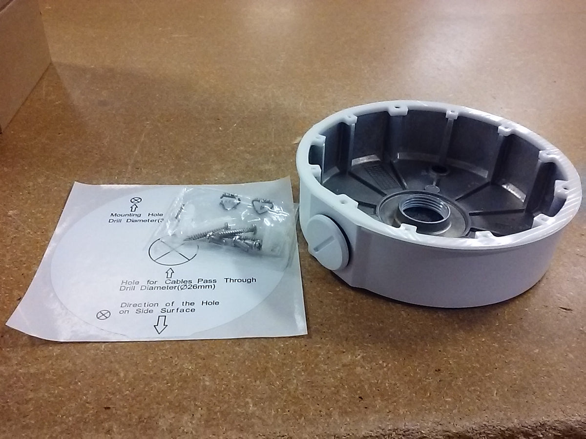 6-inch Fixed Dome Junction Box (TRJB04DIN) — Nelly's Surplus