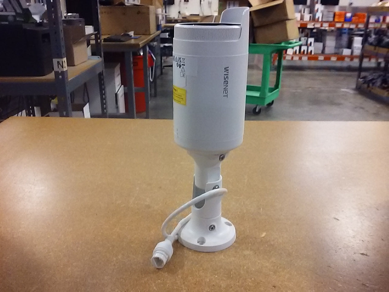 Hanwha Wisenet A series 4MP Weatherproof IP Bullet Security Camera wit ...