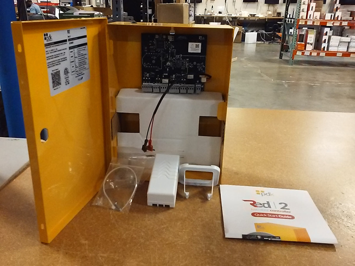 PDK Red 2 Two-Door Access Control Panel with Ethernet Connectivity (PD ...