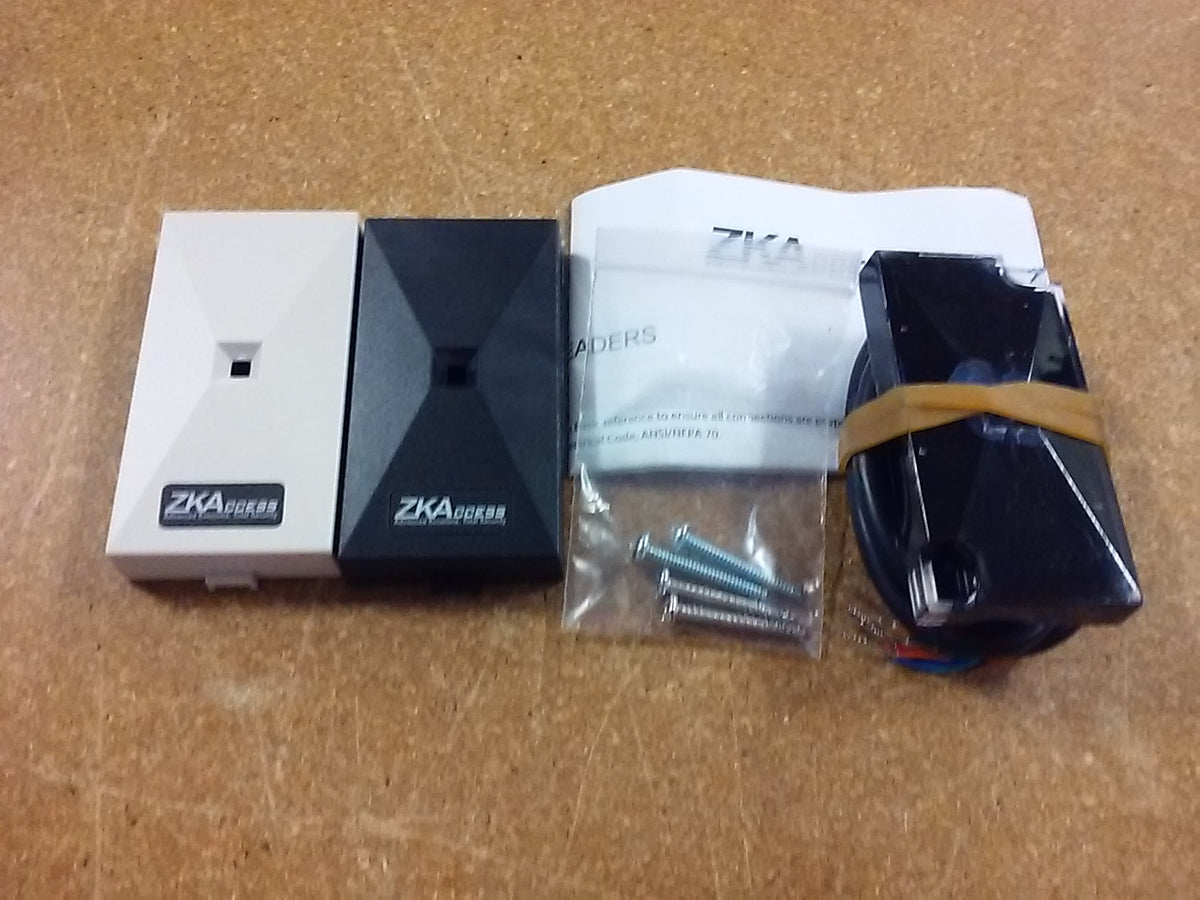 ZKTeco Narrow Multi-Technology HID Proximity Card Reader (KR500H ...