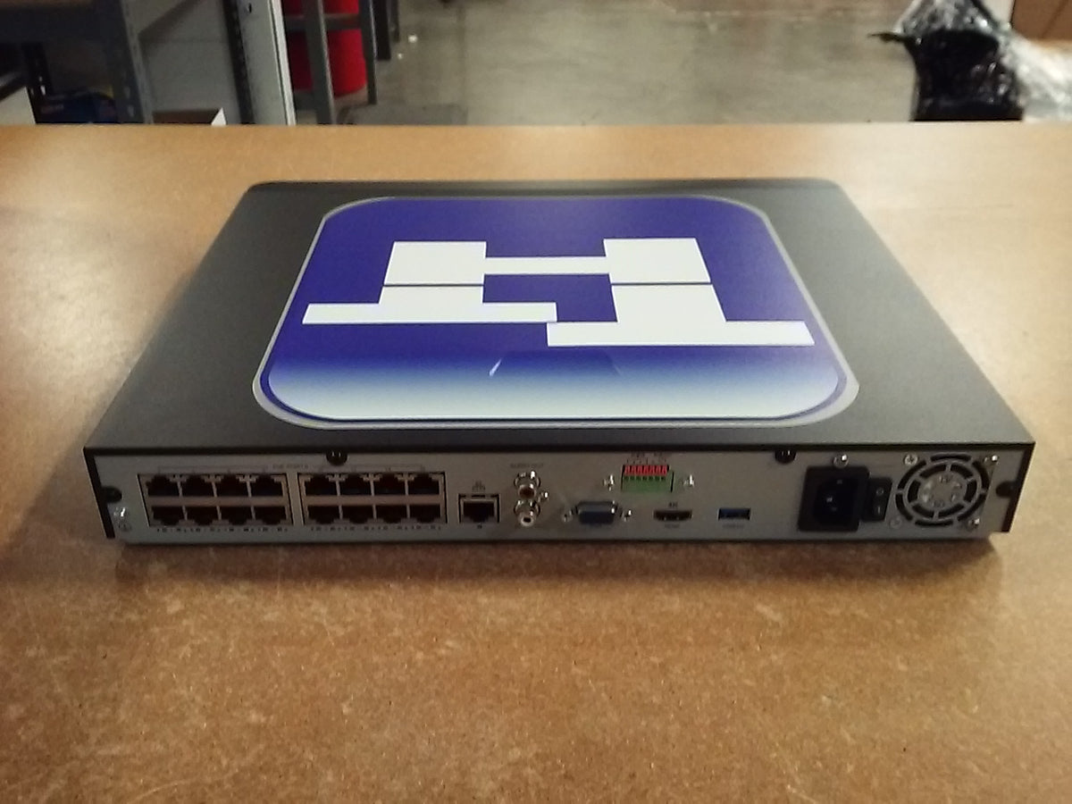 16-Channel 4K NVR with 2 SATA HDD Bays (NVR30216S2P16) — Nelly's Surplus